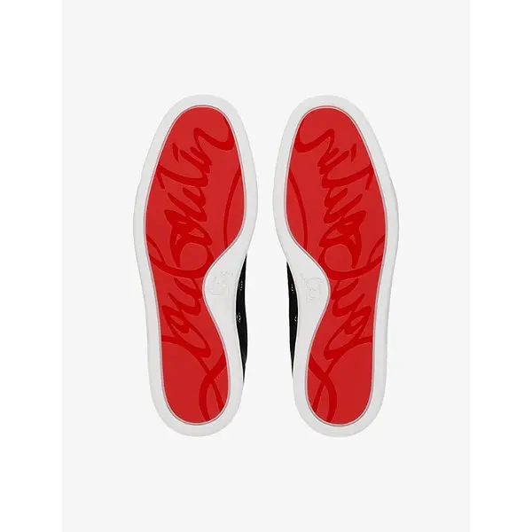 CHRISTIAN LOUBOUTIN Rantulow Flat Leather Trainers