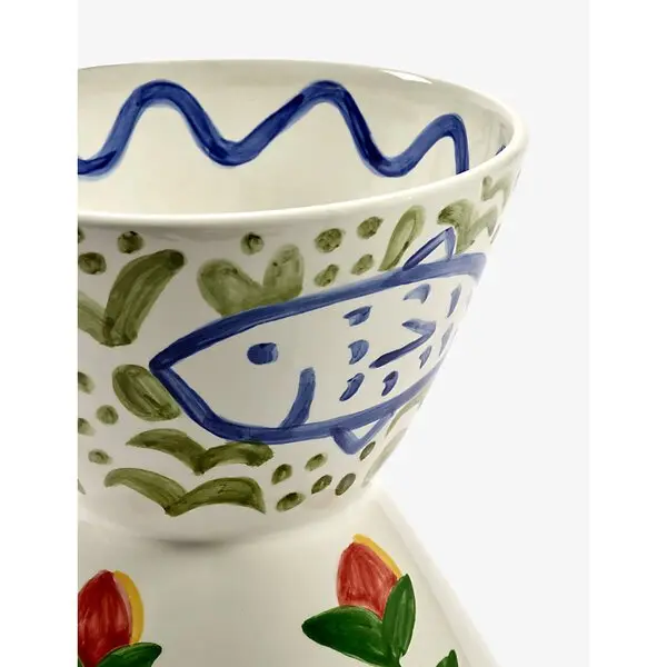 SERAX Aquaje Mix Santiago De Borja Stoneware Vase