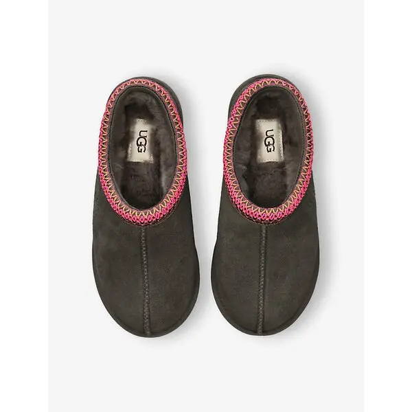 UGG Tasman Ii Suede Slippers - Grey/dark