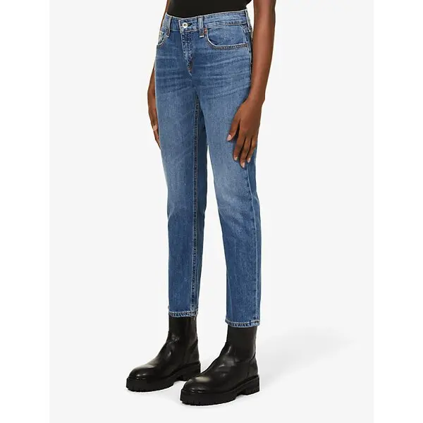Rag & Bone Dre Low-rise Boyfriend Jeans