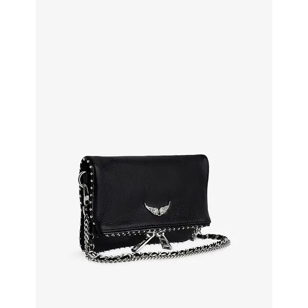 Zadig&Voltaire Rock Nano Leather Clutch Bag