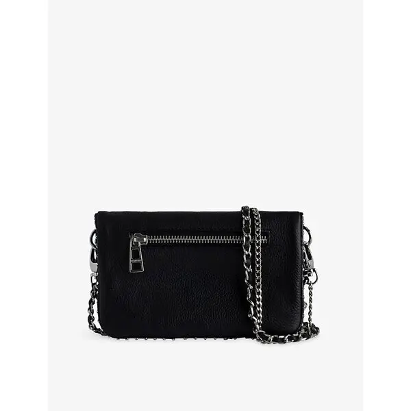 Zadig&Voltaire Rock Nano Leather Clutch Bag