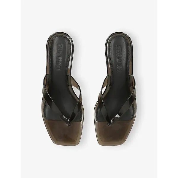 Steve Madden Tracie Jelly Heeled Sandals - Grey/dark