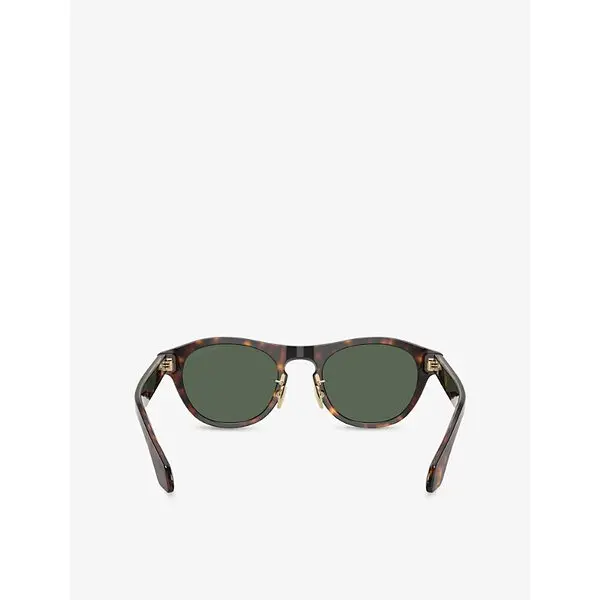 Giorgio Armani Ar8225 Round-frame Acetate Sunglasses