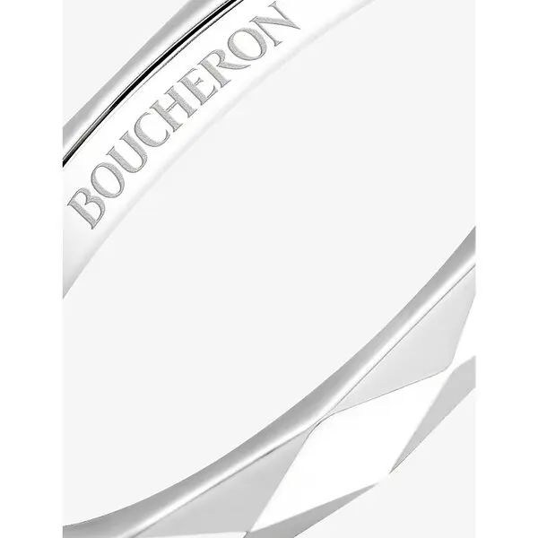 Boucheron Facette Platinum Band