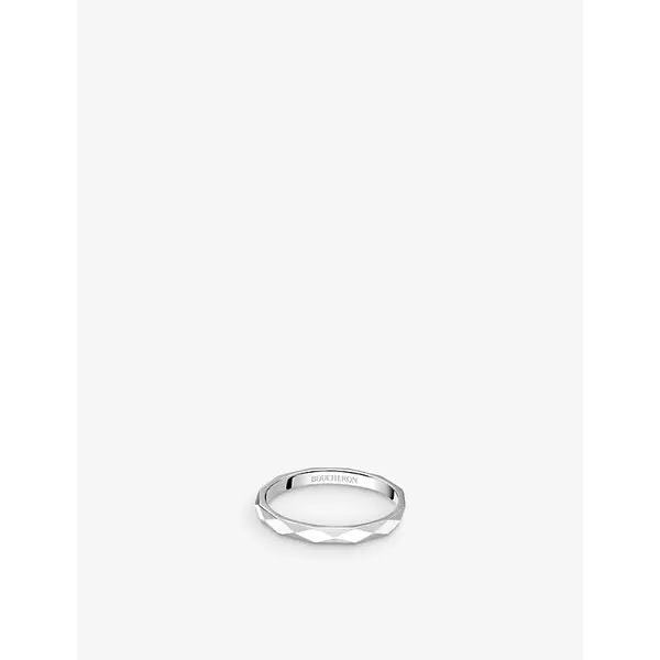 Boucheron Facette Platinum Band