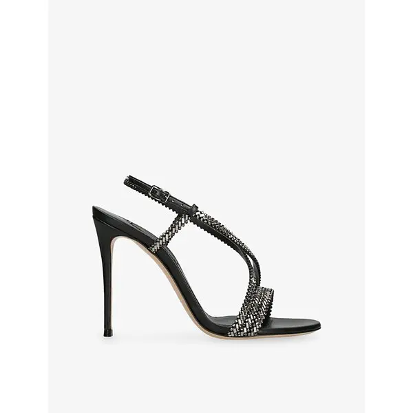 Casadei Josephine Julia 100 Leather Heeled Sandals