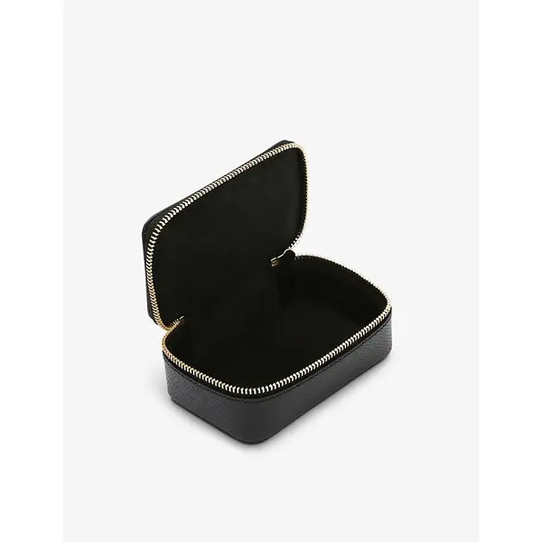 Smythson Panama Leather Trinket Case