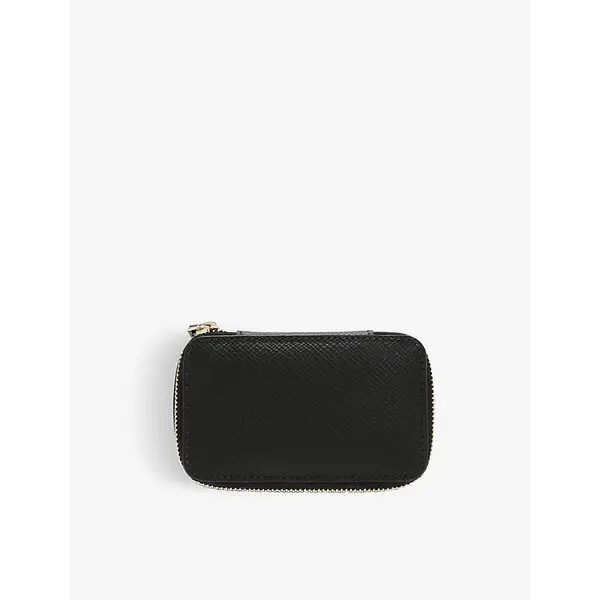 Smythson Panama Leather Trinket Case