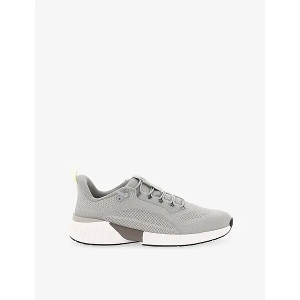Boggi Milano Endurance Technical Fabric Knitted Trainers - Ice