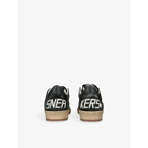 GOLDEN GOOSE Ballstar Suede Trainers - Black
