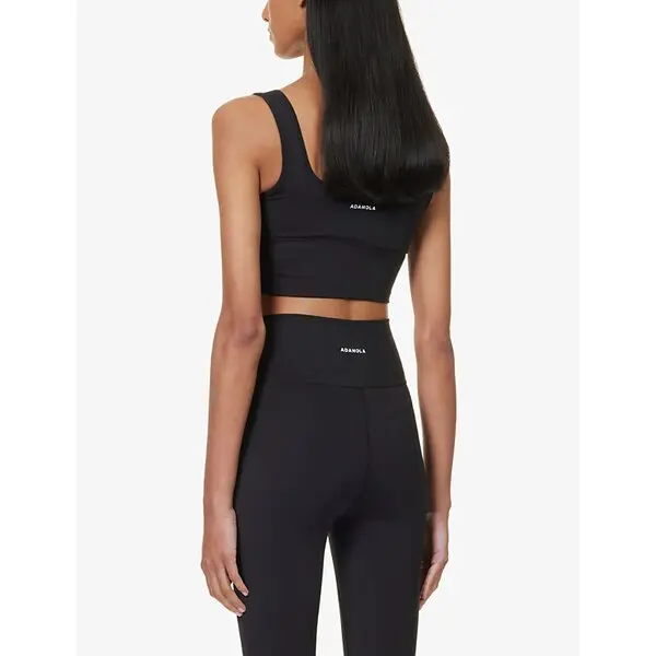 ADANOLA Ad Core Square Neck Bra - Black