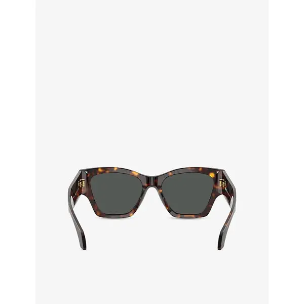 Versace Ve4492u Square-frame Tortoiseshell Acetate Sunglasses - Brown