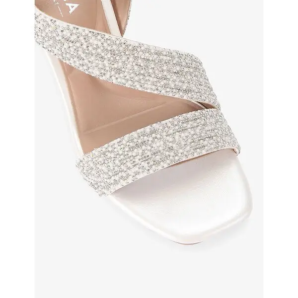 Carvela Gala Jewel Woven Heeled Sandals