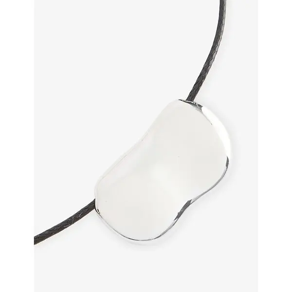 HEAVEN MAYHEM Silver-plated Brass Necklace - Silver/black