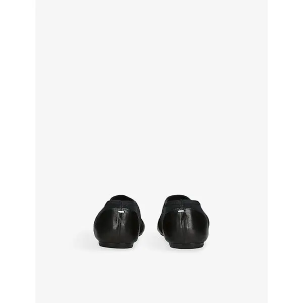 MAISON MARGIELA Tabi Jazz Leather And Woven Loafers