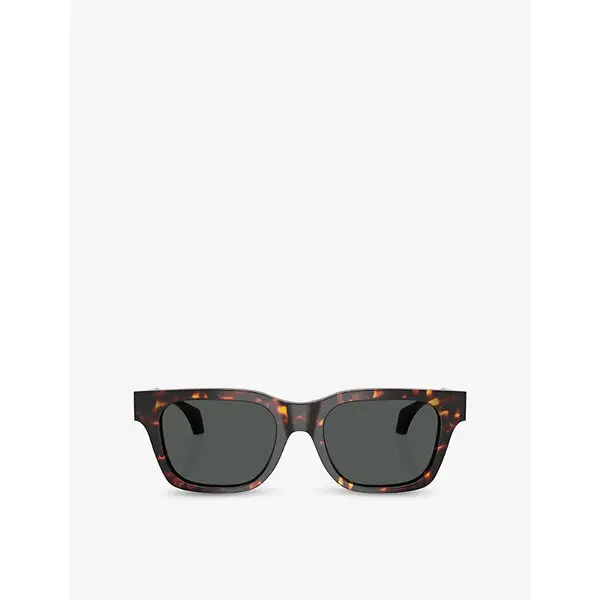 Versace Ve4486 Square-frame Acetate Sunglasses - Brown