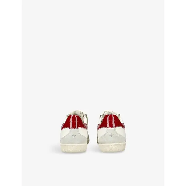 DUKE + DEXTER Leather Lace-up Trainers