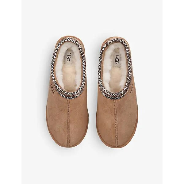 UGG Tasman Shearling-lined Suede Slip-on Slippers