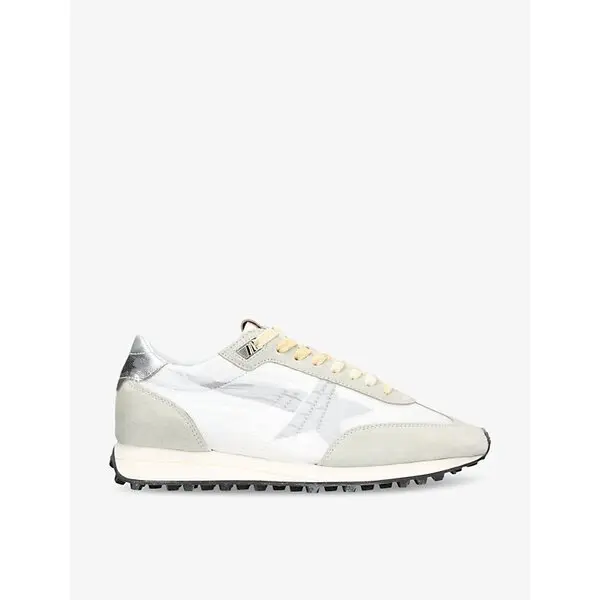GOLDEN GOOSE Marathon Runner Suede And Mesh Low-top Trainers - White/comb