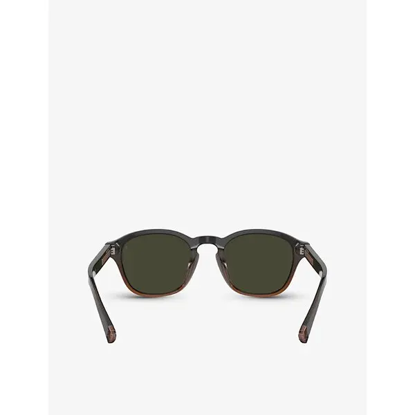 Brunello Cucinelli Round Frame Acetate Sunglasses