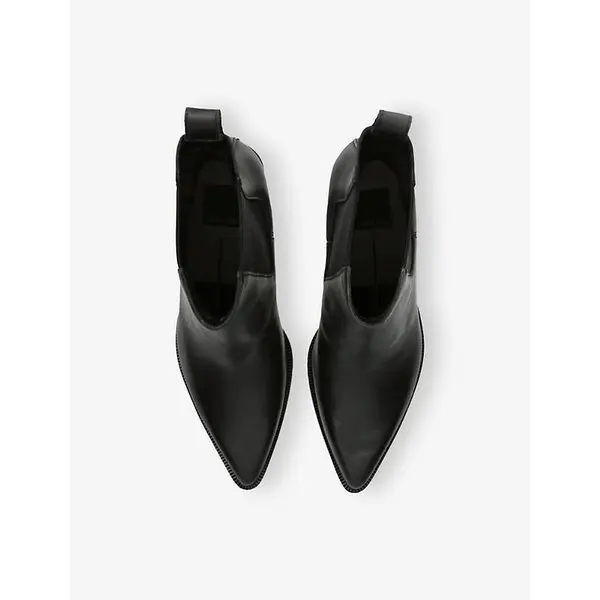 Dolce Vita Shadie H2o Leather Heeled Ankle Boots