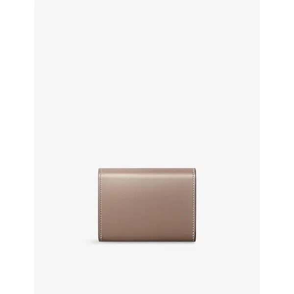 Cartier Panthère De Mini Leather Wallet - Beige