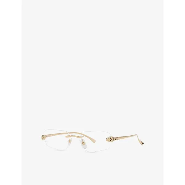 Cartier Panthère Rectangle Optical Glasses