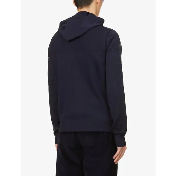 Canada Goose High-neck Padded Wool And Shell-down Gilet - Navy