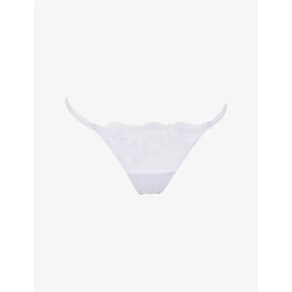 Bluebella Marseille Semi-sheer Stretch-lace Thong