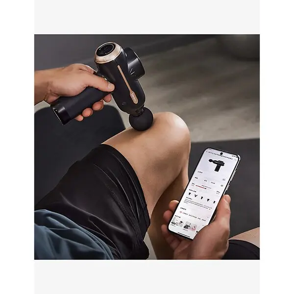 THE TECH BAR M2 Pro Max Hot & Cold Variable Depth Massage Gun - White