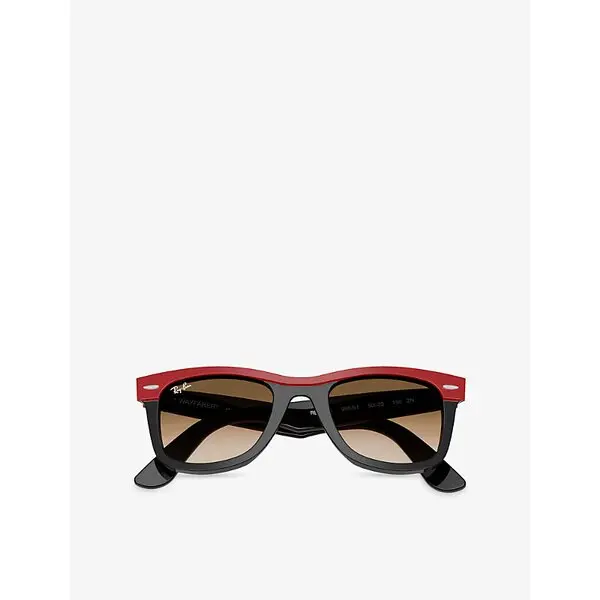 Ray-ban Wayfarer Rectangle-frame Acetate Sunglasses