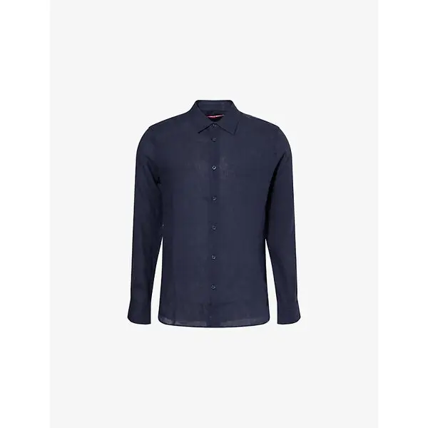 Orlebar Brown Justin Relaxed-fit Linen Shirt