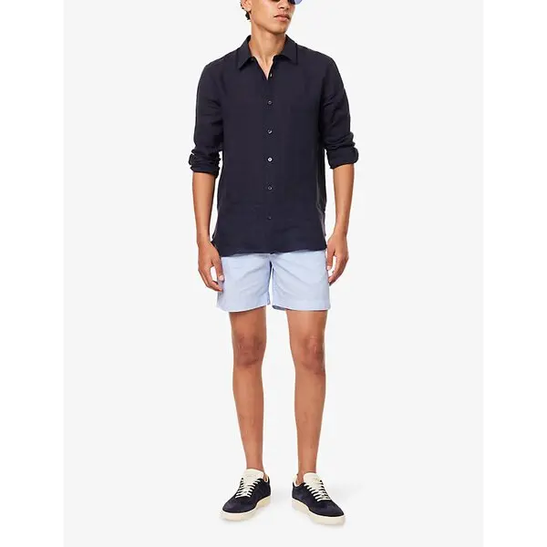 Orlebar Brown Justin Relaxed-fit Linen Shirt