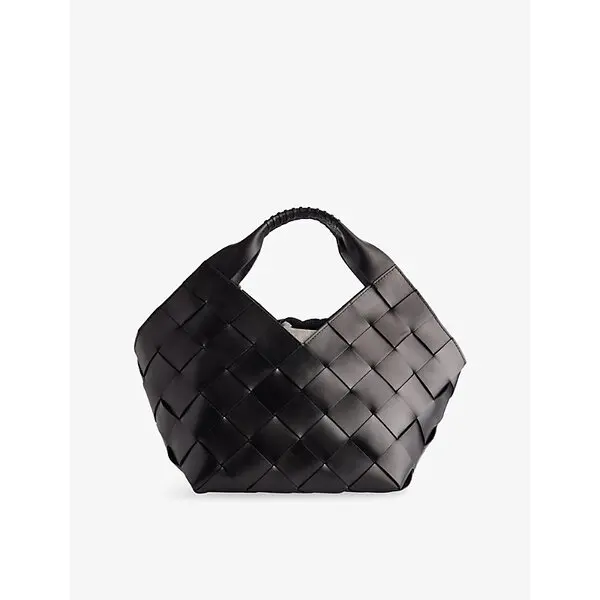Dragon Diffusion Botteghe Leather Mini Tote Bag - Black