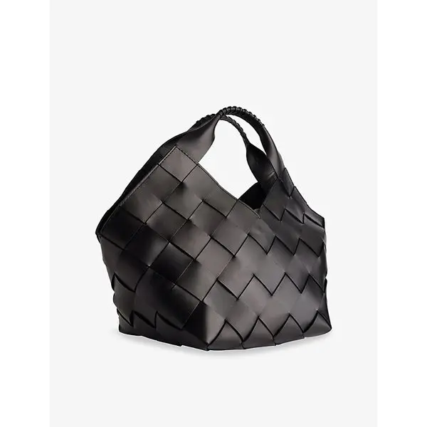 Dragon Diffusion Botteghe Leather Mini Tote Bag - Black