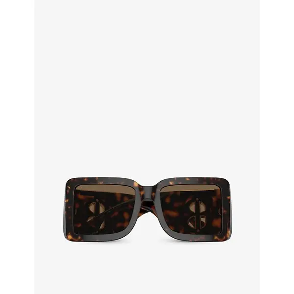Burberry Square-frame Acetate Sunglasses