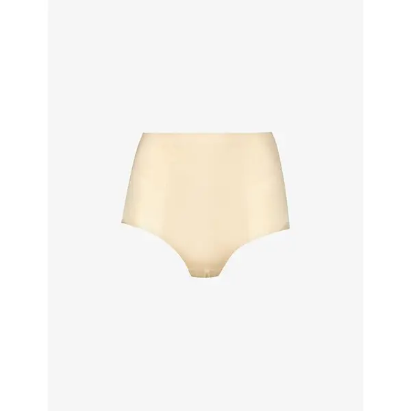 Wacoal Ines High-rise Stretch-woven Briefs - Frappe
