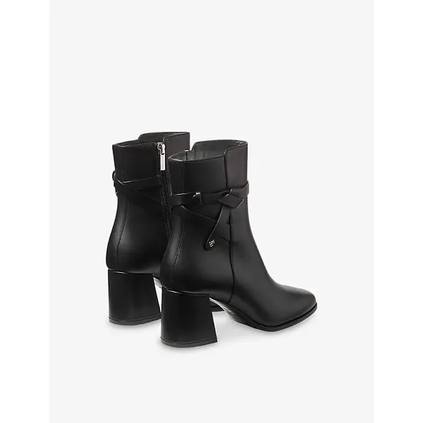 JIMMY CHOO Lawton Ab 65 Leather Ankle Boots