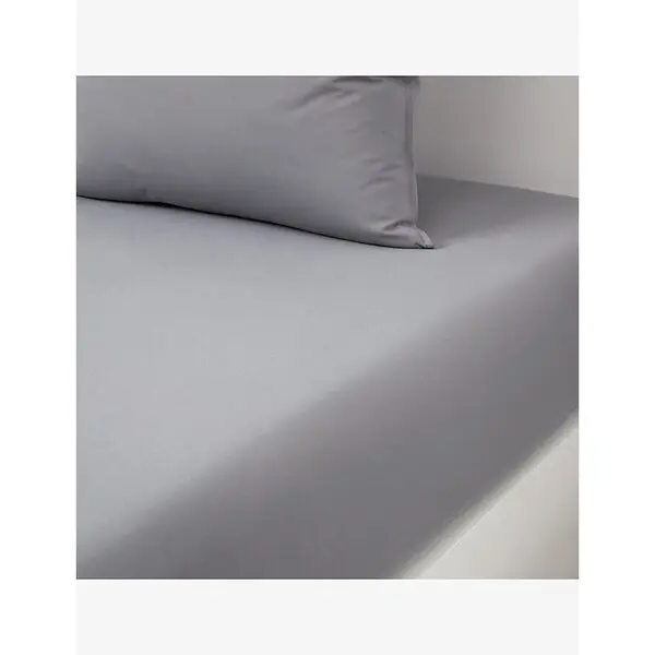 BOSS Be Cotton Fitted Sheet - Storm