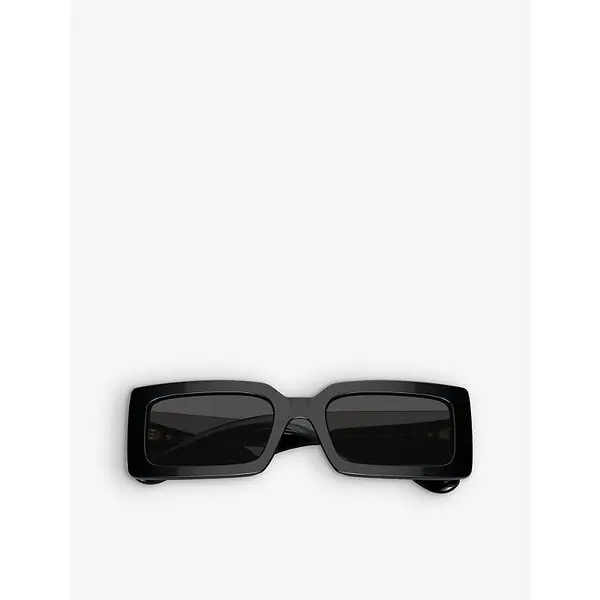 Dolce & Gabbana Rectangle Frame Acetate Sunglasses