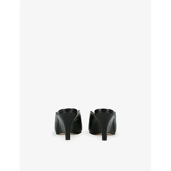 Le Monde Beryl Victoria Wedge Leather Mules