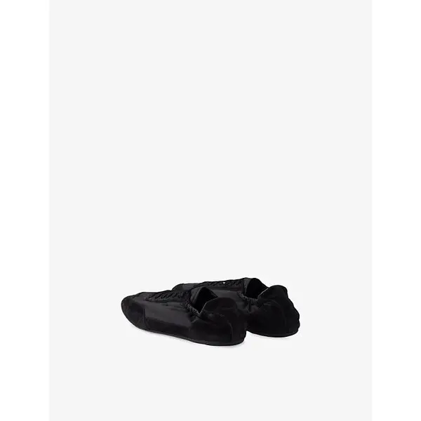 Prada Re-nylon And Suede Low-top Trainers