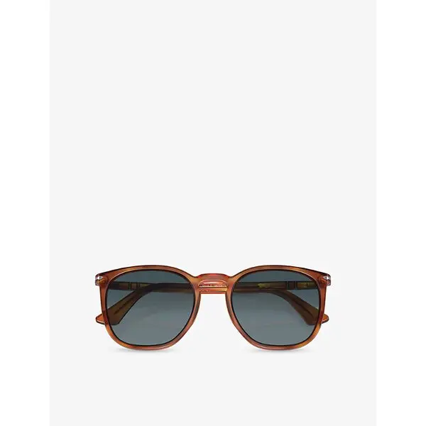 Persol Rectangle-frame Acetate Sunglasses