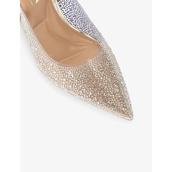 Carvela Positano Embellished Slingback Court Shoes