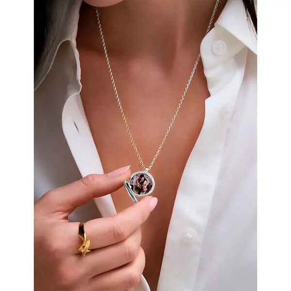 Astley Clarke Biography Medium And White Sapphire Locket Necklace