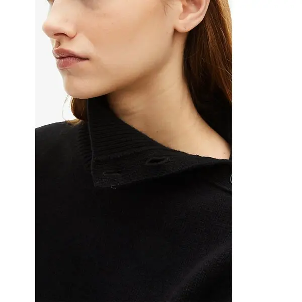 The Kooples High-neck Knitted Wool Jumper
