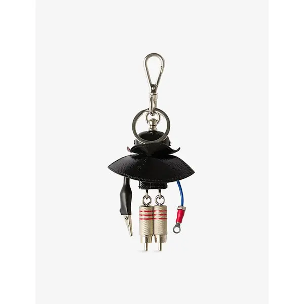 Prada Robot Saffiano Leather Bag Charm