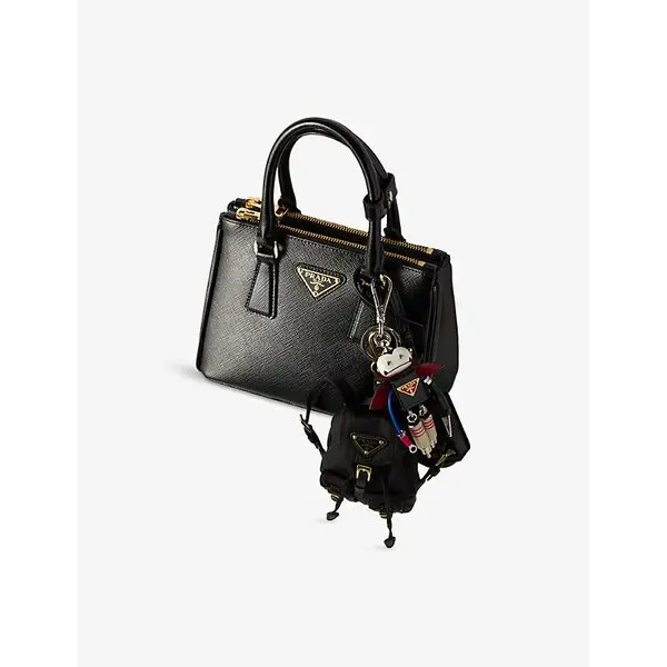 Prada Robot Saffiano Leather Bag Charm