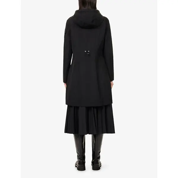 Moncler Laerte Long Tech-woven Parka